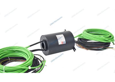 China IO Wire 100M Ethernet Signal Slip Ring com Through Hole ID38mm para Indústria à venda