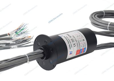 China Multi Channels Signal Slip Rings With 60 Circuits For 2A & 24V For Industry for sale