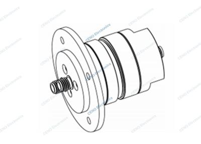 Cina 2 canali coassiale RF slip ring con SMA & DC-4.5GHz per sistema di antenna in vendita