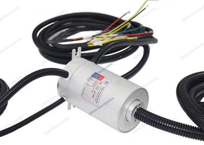 China Optional IP Grade IP65 Waterproof Slip Ring With 22 Circuits 15A And 10A for sale