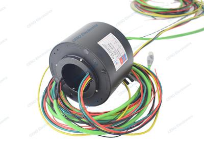 China Ethernet Signal Slip Ring met Profi-net RS232 & Through Bore For Power systeem for sale