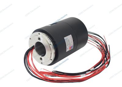 China Pneumatic hydraulic rotary union with through hole 60mm & IP65 for CNC for sale
