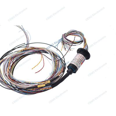 China HDMI Video Slip Ring Capsule com vídeo analógico PLA e sinal Ethernet de 100M for sale
