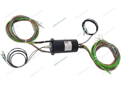 Cina 2 canali SM Fibra ottica giunto rotante integrato FORJs anello di scivolo con IP65 in vendita