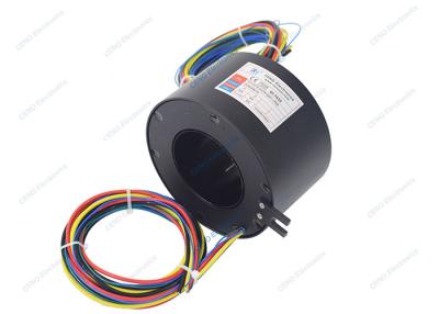 China IP65 Durchbohrungsrutschring mit rotierendem elektrischen Steckverbinder für Industrieanlagen zu verkaufen