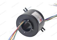 China Through Bore Conductive Slip Ring ID 50mm 5 Circuits 10A Rotating Electrical Connector for sale