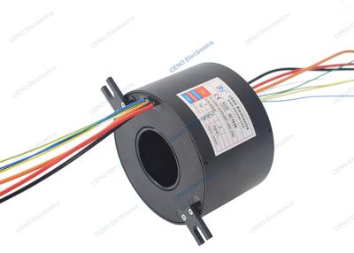 중국 8 회로 산업 시스템에 대한 ID50mm를 가진 구멍을 통해 전기 슬라이드 링 판매용