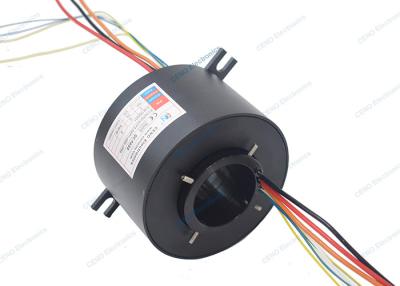 중국 8 회로 산업 시스템에 대한 ID50mm를 가진 구멍을 통해 전기 슬라이드 링 판매용