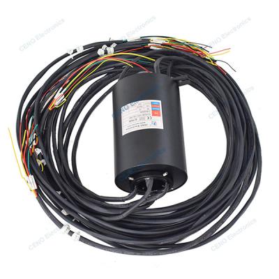 China IP65 and Optional Through Hole Waterproof Slip Ring For Testing Equipment for sale