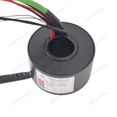 China laagtemperatuur slip ring met Ethernet-signaal en geleidende connector Te koop