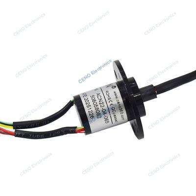 China Miniatuur slip ring capsule met stroom en signaal voor hoog-precisie veld Te koop