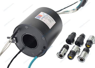 China Low Temperature Ethernet and Encoder Signal Slip Ring with Electric Power for sale