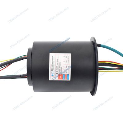 Китай Электрическое питание через отверстие скользящего кольца с сигналом Ethernet для промышленности продается