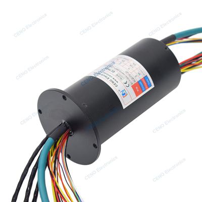 Cina Anello collettore Ethernet a bassa temperatura con alimentazione elettrica per l'industria in vendita