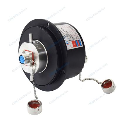 China Water-proof Slip Ring with IP66 and option Aircraft Plug Electric Power joint for sale
