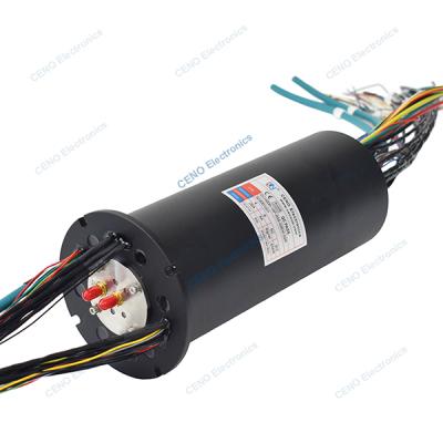 Cina A bassa temperatura integrare energia elettrica Ethernet & RF anello di scivolo rotativo in vendita