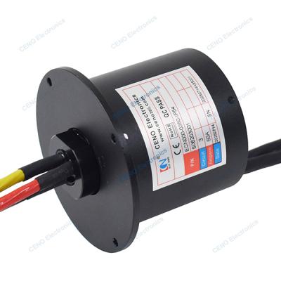 China Electric Power Slip Ring with 3 circuits Electrical rotary joint for industry for sale