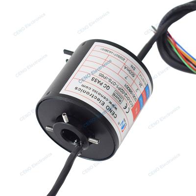 China Water proof slip ring with IP66 anti-water electric power signal for industry for sale