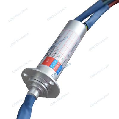 China Anillo de resbalón de cápsula de estructura compacta con 56 circuitos de potencia y señal en venta