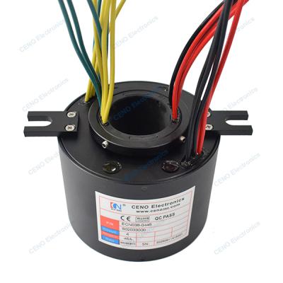 中国 4回路のホールスリップリングを通して 電気電力と産業のためのオプション 販売のため