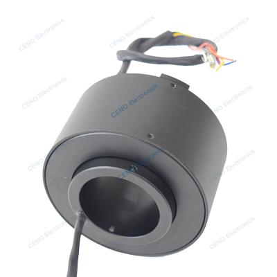 中国 産業用電気電力およびCANBus信号付きスルーホールスリップリング 販売のため