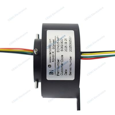 China High Speed Slip Ring with Through Hole and Electric Power for Industry System for sale