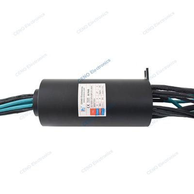 China Low Temperature Ethernet Signal Slip Ring combine Electric Power and RS232 for sale