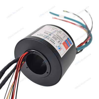 China Low Temperature Slip Ring with Ethernet RS422 Signal for Aviation Instrument System for sale