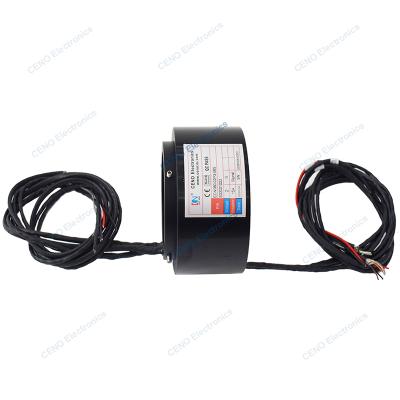 China Low Temperature Through Hole Slip Ring with Electric Power and Signal for Industry Robotic for sale