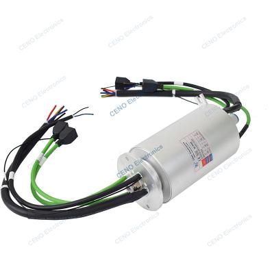 China Integrate Ethernet Signal and Pneumatic Rotary Union for Industry System for sale