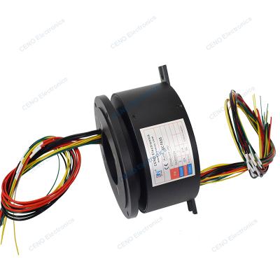 China Through Hole Slip Ring with Electric Power and Optional Current for Industrial Robotic for sale