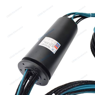 China Integrated Power Ethernet RS485 and Pneumatic Rotary Union for Industrial System for sale