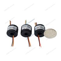 China Mini Capsule Slip Ring 4 Circuits 1A 7mm Through Hole Rotary Electrical Interface for sale