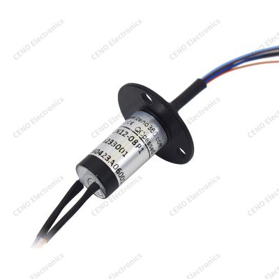China Capsule Slip Ring with 8-channel rotary connector for sale