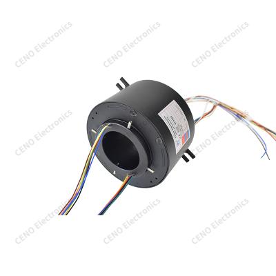 China Through-Bore Miniature Slip Ring 360° Multi-Channel Weak Signal Transmission for sale