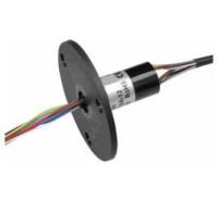 China Engineering Plastics Capsule Slip Ring 12.4mm OD 240V AC/DC 2A Circuit for Industrial Automation for sale