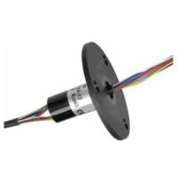 China Engineering Plastics Capsule Slip Ring 12.4mm OD 240V AC/DC 2A Circuit for Industrial Automation for sale