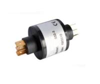 China 3 Flat Pin High Current Slip Ring 14A per Pin 32mm OD Mercury-Free Insert Type CE Certified for sale