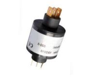 China 3 Flat Pin High Current Slip Ring 14A per Pin 32mm OD Mercury-Free Insert Type CE Certified for sale