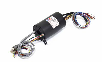 China 1000 M Ethernet Slip Ring No Package Loss Apply To Motion Simulator for sale