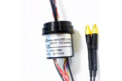 China Automation Equipment Mini Slip Ring Commutator Special Lead Wire AWG30# for sale