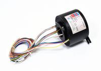 China 12 * 6A Robot Slip Ring , Electrical Collector Ring Signal Transmitting for sale