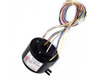China 12 * 6A Robot Slip Ring , Electrical Collector Ring Signal Transmitting for sale