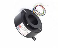 China IP54 Miniature Through Hole Slip Ring 60mm 300rpm High Speed CE Approved for sale