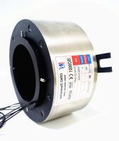 China Industrial Slip Ring 4 Circuits 5A Current IP65 Large Bore Sewage Treatment for sale