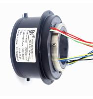 China Aluminum Alloy High Speed Slip Ring 8*2A Circuit 2000rpm IP54 Protection for Industrial Rotation Systems for sale