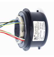 China Aluminum Alloy High Speed Slip Ring 8*2A Circuit 2000rpm IP54 Protection for Industrial Rotation Systems for sale