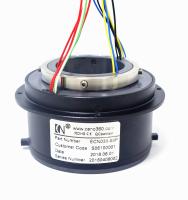 China Aluminum Alloy High Speed Slip Ring 8*2A Circuit 2000rpm IP54 Protection for Industrial Rotation Systems for sale