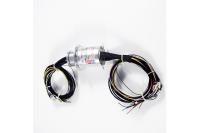 China Servo Motor Slip Ring 380VAC with RS Signal Integrated Power Circuit 8 Circuits for sale