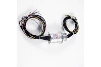 China Servo Motor Slip Ring 380VAC with RS Signal Integrated Power Circuit 8 Circuits for sale